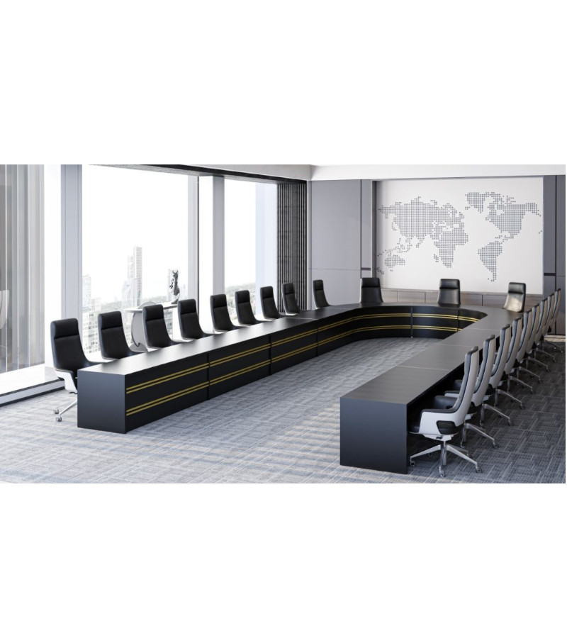 Arch Conference Desk - Spacemaster Office Furniture Dubai