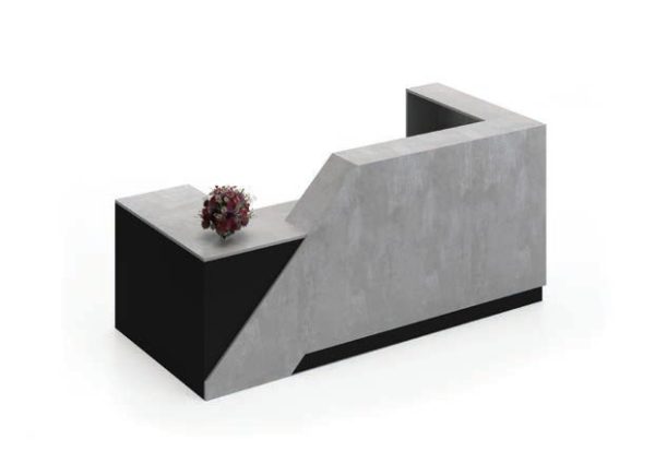 Zen Reception Desk - Spacemaster Office Furniture Dubai
