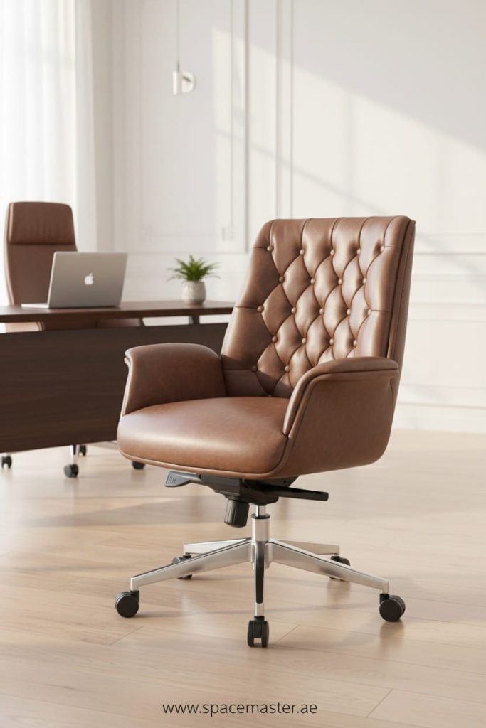 Orion Medium Back Chair - Spacemaster Office Furniture Dubai